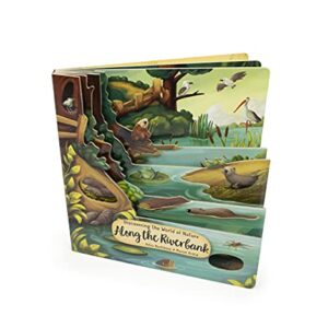 Discovering the World of Nature Along the Riverbank (Happy Fox Books) Board Book for Kids Ages 3-6 to Learn About Animals Living In, Near, or Under Water, plus Fun and Educational Facts (Peek Inside)