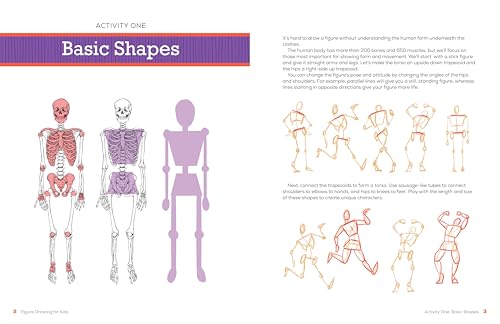 Figure Drawing for Kids: A Step-By-Step Guide to Drawing People (Drawing Books for Kids Ages 9 to 12)