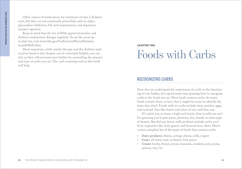 The Pocket Carbohydrate Counter Guide for Diabetes: Simple Nutritional Strategies to Lower Your Blood Sugar