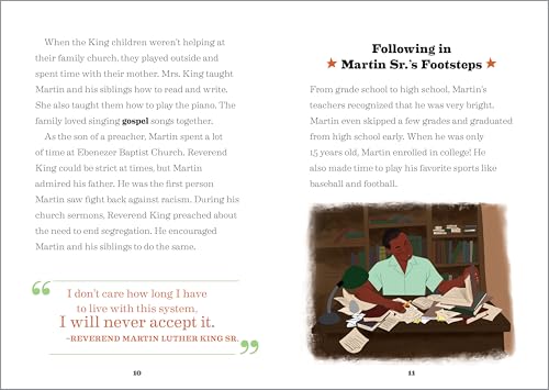 The Story of Martin Luther King Jr.: An Inspiring Biography for Young Readers (The Story of Biographies)