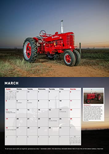 Farmall Tractors Calendar 2023