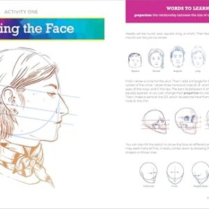 Portrait Drawing for Kids: A Step-by-Step Guide to Drawing Faces (Drawing Books for Kids Ages 9 to 12)