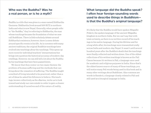 No-Nonsense Buddhism for Beginners: Clear Answers to Burning Questions about Core Buddhist Teachings