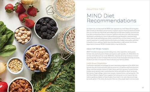 The MIND Diet Plan and Cookbook: Recipes and Lifestyle Guidelines to Help Prevent Alzheimer's and Dementia