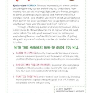 A Kids' Guide to Manners: 50 Fun Etiquette Lessons for Kids (and Their Families)