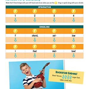 Kids' Guide to Learning the Ukulele: 24 Songs to Learn and Play (Happy Fox Books) Introduction to the Uke for Children, with Basic Instructions, Tuning, Chords, Games, Activities, Fun Facts, and More