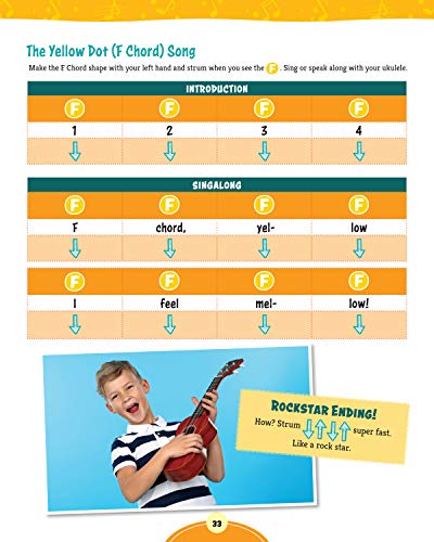 Kids' Guide to Learning the Ukulele: 24 Songs to Learn and Play (Happy Fox Books) Introduction to the Uke for Children, with Basic Instructions, Tuning, Chords, Games, Activities, Fun Facts, and More