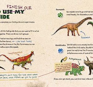 Dino Dana Dino Activity Guide: Experiments, Coloring, Fun Facts and More (Dinosaur kids books, Fossils and prehistoric creatures) (Ages 4-8)