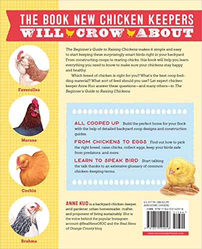 The Beginner's Guide to Raising Chickens: How to Raise a Happy Backyard Flock (Raising Chickens Guide)