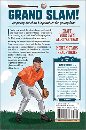 Baseball Biographies for Kids: The Greatest Players from the 1960s to Today (Biographies of Today's Best Players)