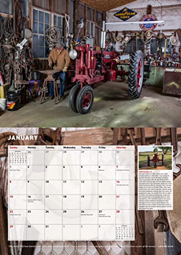 Farmall Tractors Calendar 2023