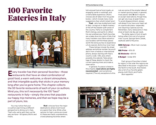 Rick Steves Italy for Food Lovers