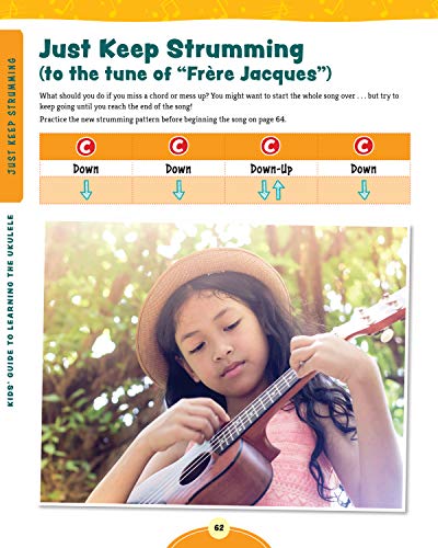 Kids' Guide to Learning the Ukulele: 24 Songs to Learn and Play (Happy Fox Books) Introduction to the Uke for Children, with Basic Instructions, Tuning, Chords, Games, Activities, Fun Facts, and More