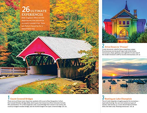 Fodor's New England (Full-color Travel Guide)