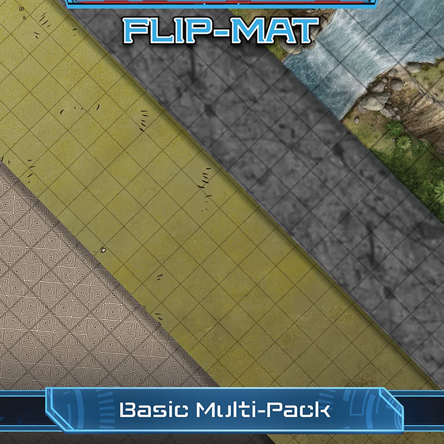 Starfinder Flip-Mat: Basic Terrain Multi-Pack