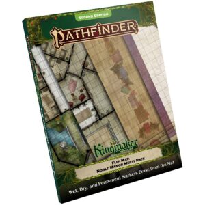 pathfinder flip-mat: kingmaker adventure path noble manor multi-pack