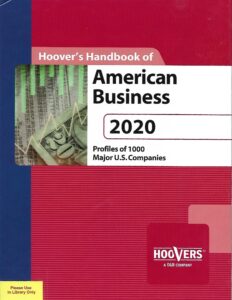 hoover's handbook of american business 2020