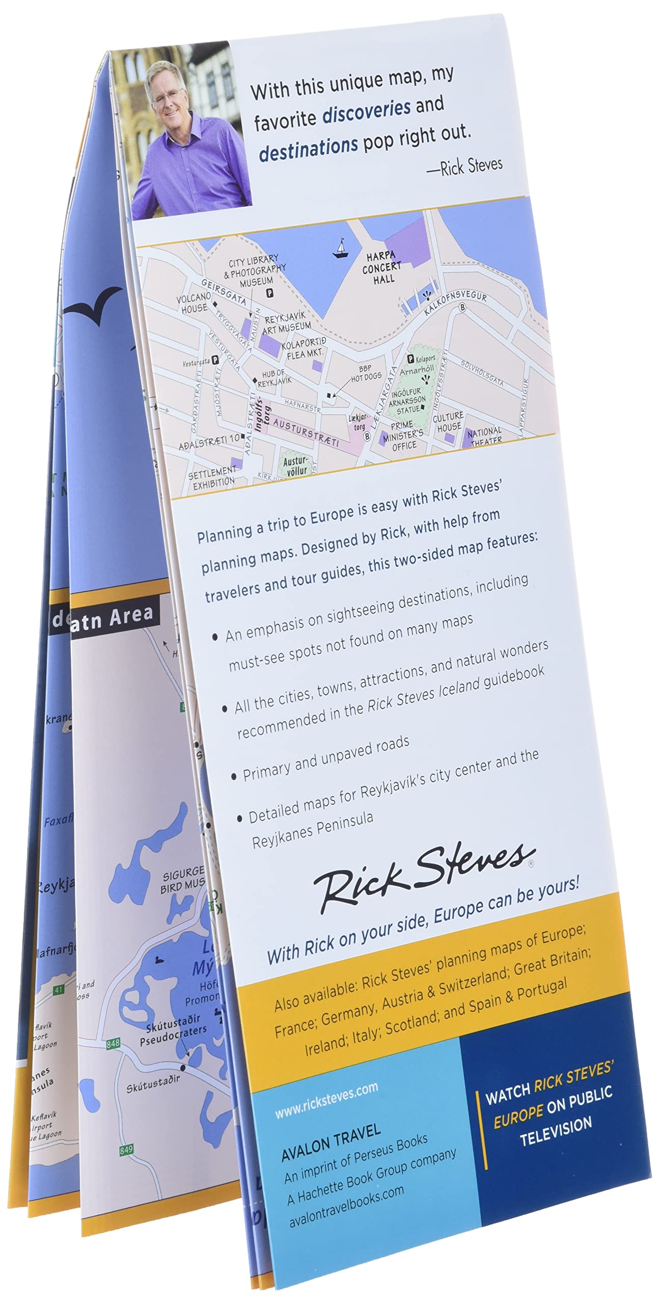 Rick Steves Iceland Planning Map (Rick Steves Planning Maps)