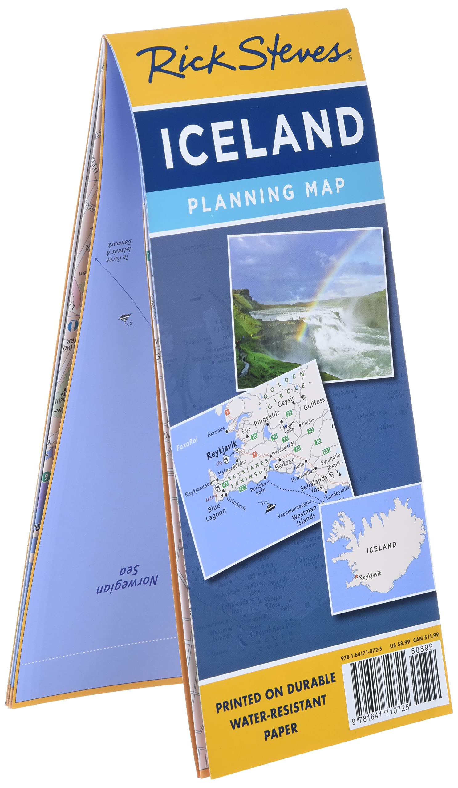 Rick Steves Iceland Planning Map (Rick Steves Planning Maps)