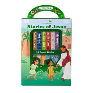 my little library: stories of jesus (12 board books)