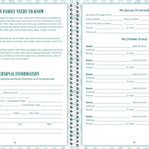 Information My Family Needs to Know Organizer