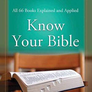 Know Your Bible Large Print Edition