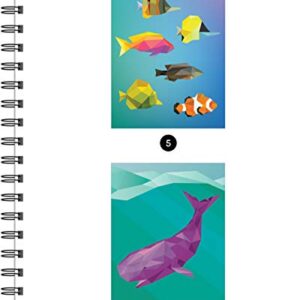 Brain Games - Sticker by Letter: Ocean Fun (Sticker Puzzles - Kids Activity Book)