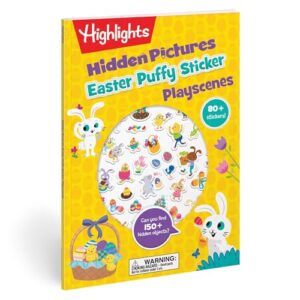 Easter Hidden Pictures Puffy Sticker Playscenes (Highlights Puffy Sticker Playscenes)