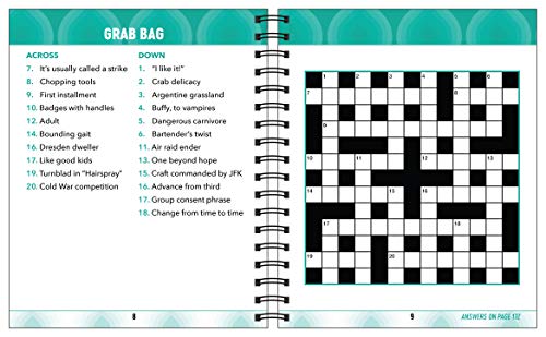 Brain Games - Large Print Crosswords (Swirls)