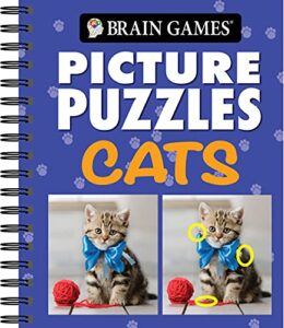 brain games - picture puzzles: cats