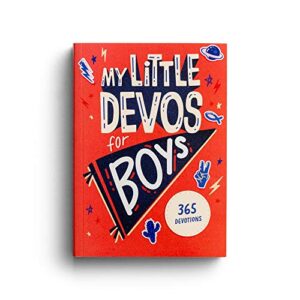 my little devos for boys: 365 devotions