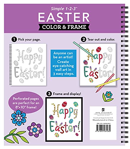 Color & Frame - Easter (Coloring Book)