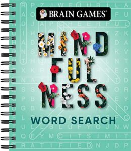 brain games - mindfulness word search (green) (volume 2)