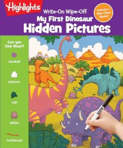 write-on wipe-off my first dinosaur hidden pictures (write-on wipe-off my first activity books)