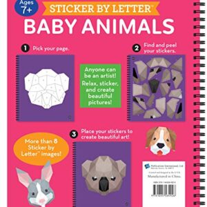 Brain Games - Sticker by Letter: Baby Animals