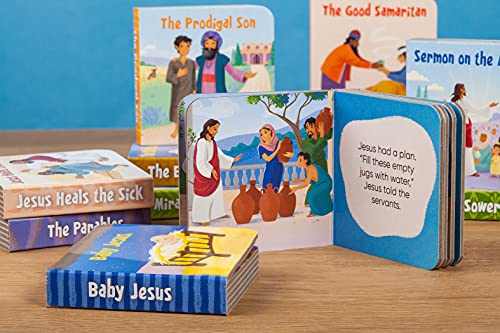 My Little Library: Stories of Jesus (12 Board Books)