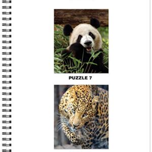 Brain Games - Sticker by Number: Zoo Animals (Easy - Square Stickers): Create Beautiful Art With Easy to Use Sticker Fun!