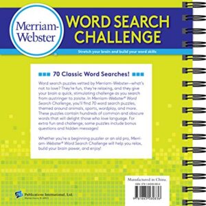 Brain Games - Merriam-Webster Word Search Challenge: Stretch Your Brain and Build Your Word Skills