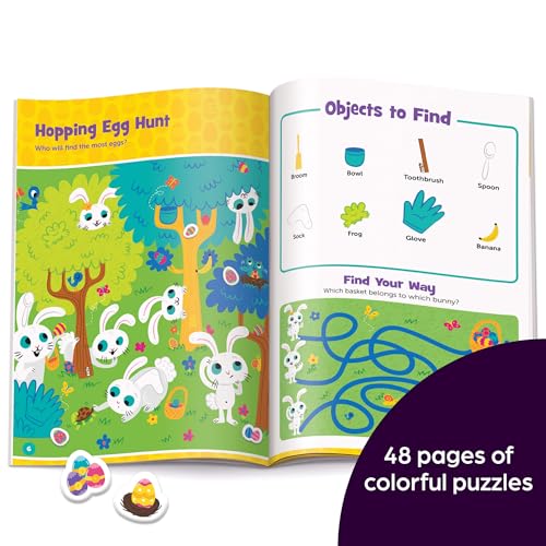 Easter Hidden Pictures Puffy Sticker Playscenes (Highlights Puffy Sticker Playscenes)