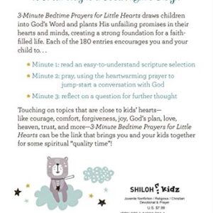 3-Minute Bedtime Prayers for Little Hearts (3-Minute Devotions)