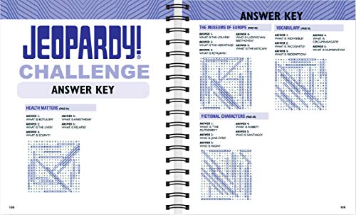 Brain Games - Jeopardy! Challenge: Jeopardy! Clues & Responses and Word Searches