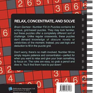 Brain Games - Number Fill-In Puzzles