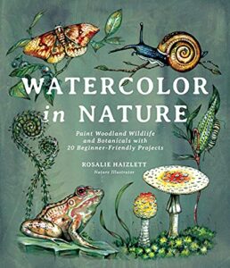 watercolor in nature: paint woodland wildlife and botanicals with 20 beginner-friendly projects