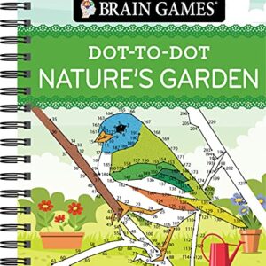 Brain Games - Dot-to-Dot Nature's Garden