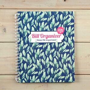 Bill Organizer: Keep Life Organized (Includes 12 Pockets and Password Log)