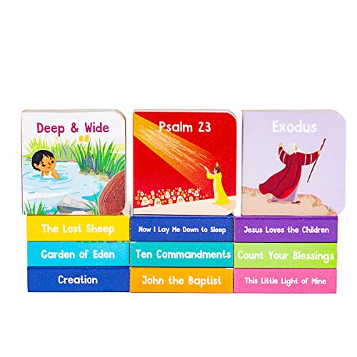 My Little Library: Bedtime Bible Stories (12 Board Books)