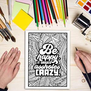 You're a Mother F*cking Badass: Motivational & Inspirational Swear Word Coloring Book for Adults