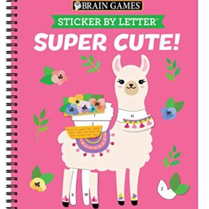 Brain Games - Sticker by Letter: Super Cute!