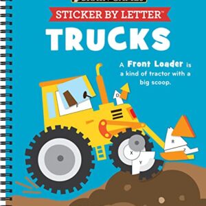 Brain Games - Sticker by Letter: Trucks