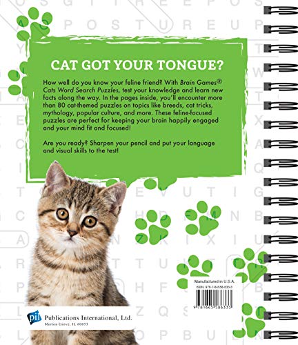 Brain Games - Cats Word Search Puzzles